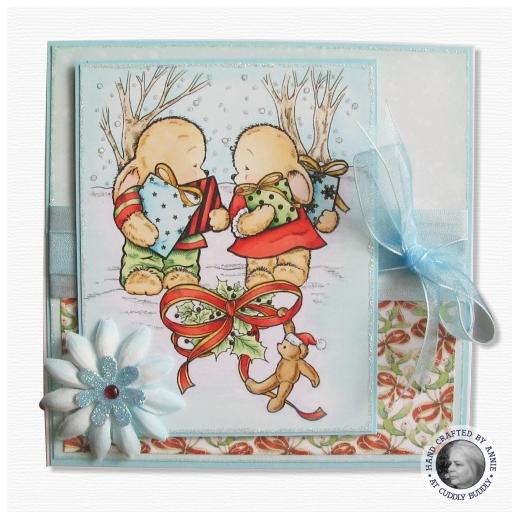 Pachela Studios Digital Stamp - Toby Tumble Happy Times | Buddly Crafts