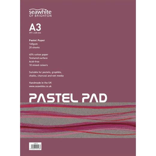 Seawhite A3 160gsm Tiziano Textured Ingres Pastel Pad 20 sheets ...