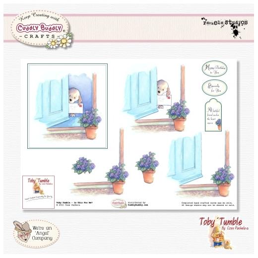 Pachela Studios Print & Craft 3D Decoupage - Toby Tumble Is This For Me ...