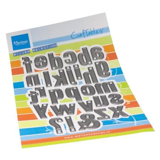 Marianne Design Craftables Cutting Dies - Alphabet Lowercase CR1642 29 ...