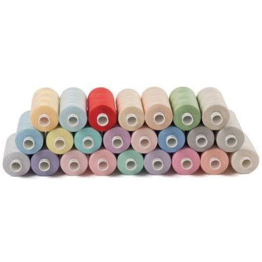 Coats Moon Spun Polyester Sewing Thread 1000yds 24pcs - Lights | Buddly ...