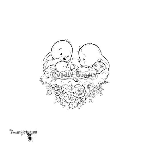 Pachela Studios Digital Stamp - Toby Tumble's Little Bundle of Joy ...