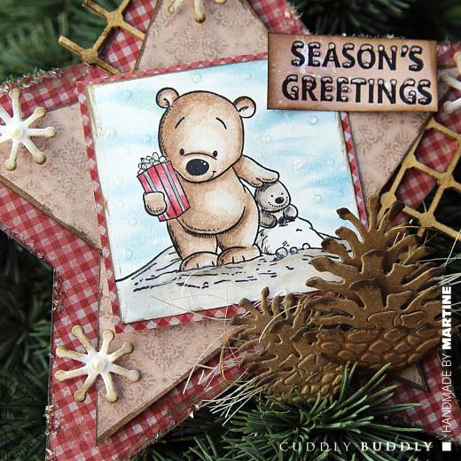 Cuddly Buddly Clear Stamps - Cuddly Christmas Buddies CBS0005 | Buddly ...