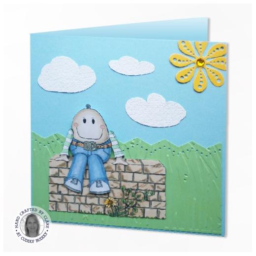 Lilyboo Designs Digital Stamps - Mr Humpty & Wall | Buddly Crafts