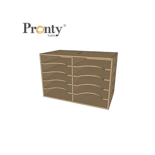 Pronty MDF Crafts Storage Kit - Basic Ink Storage Box 220 x 150 x 130mm | Buddly Crafts
