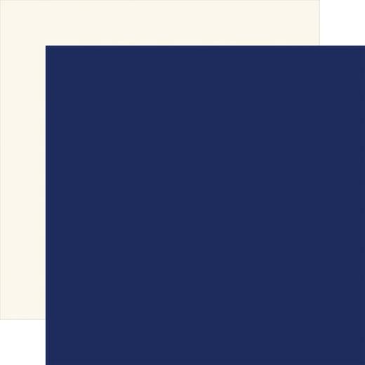 Carta Bella London 12"x12" Double-Sided Cardstock - Blue/ Cream ...