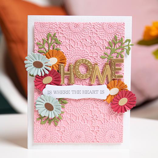 Sizzix Thinlits Die - Marked Alphabet by Olivia Rose 665893 | Buddly Crafts