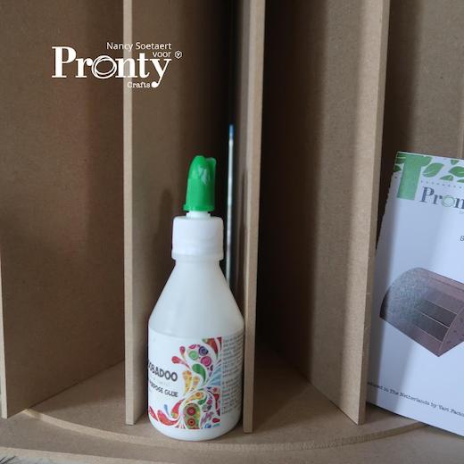 Pronty MDF Crafts Storage Kit - Wave A4 Paper Box 230 x 230 x 330mm ...