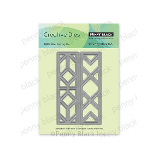 Penny Black Creative Cutting Dies - Geometric Frames 51-649 | Buddly Crafts