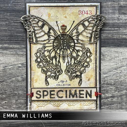 Sizzix Thinlits Die By Tim Holtz - Perspective Butterfly 665201 | Buddly Crafts