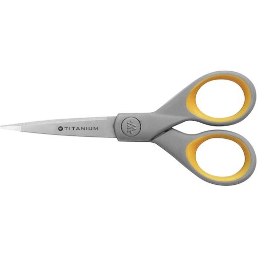 Westcott 5" Titanium Straight Scissors | Buddly Crafts