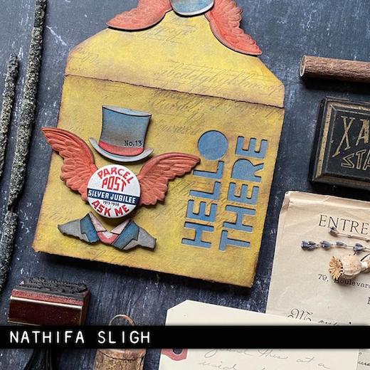 Sizzix Thinlits Die Set 9pcs - Tailored by Tim Holtz 666289 | Buddly Crafts