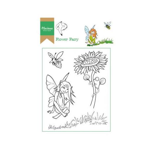 Marianne Design Clear Stamps - Hetty's Flower Fairy HT1645 | Buddly Crafts