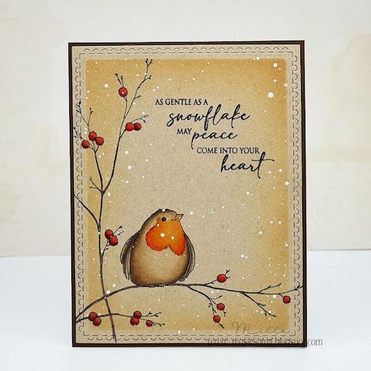 Penny Black Cling Rubber Stamps - Feathered Friends 40-910 | Buddly Crafts