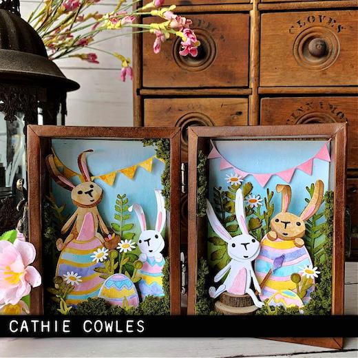 Sizzix Thinlits Die Set 15pcs - Bunny Games by Tim Holtz 665850 | Buddly Crafts