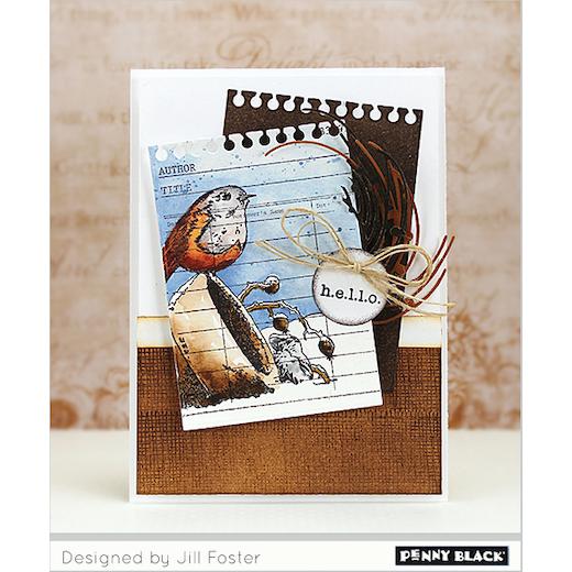 Penny Black Cling Rubber Stamps - Pretty Perch 40-427 | Buddly Crafts