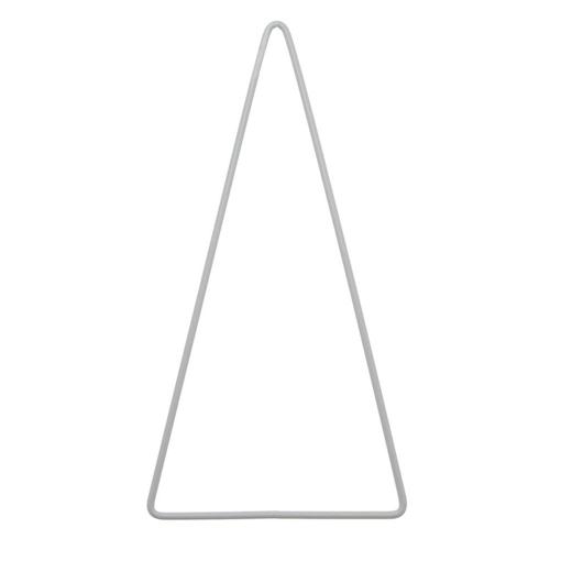 Stafil White Metal Wire Triangle - 10x20cm | Buddly Crafts