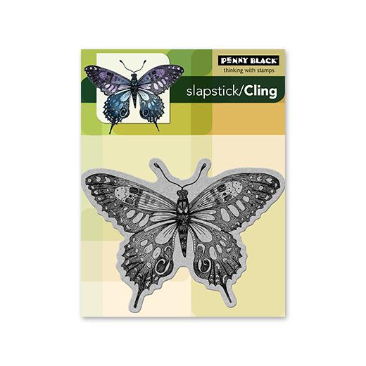 Penny Black Cling Rubber Stamps - Soft Wings 40-099 | Buddly Crafts