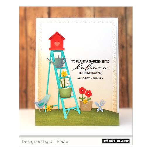 Penny Black Creative Cutting Dies - Ladder 51-607 | Buddly Crafts