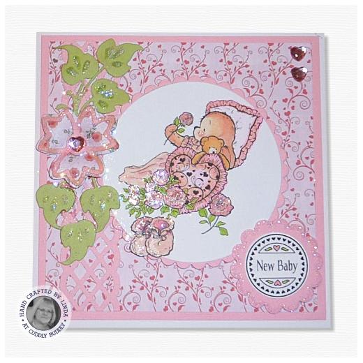 Pachela Studios Digital Stamp - Toby Tumble Sweet Baby | Buddly Crafts