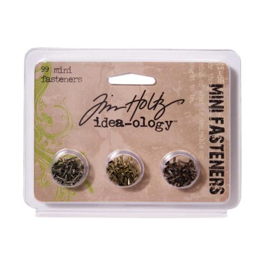 Tim Holtz Idea-ology Screw Head Mini Fasteners 99pcs | Buddly Crafts