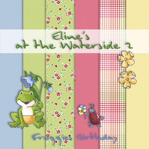 Eline's Digital ClipArt Set - At the Waterside 2 - Froggy's Birthday ...