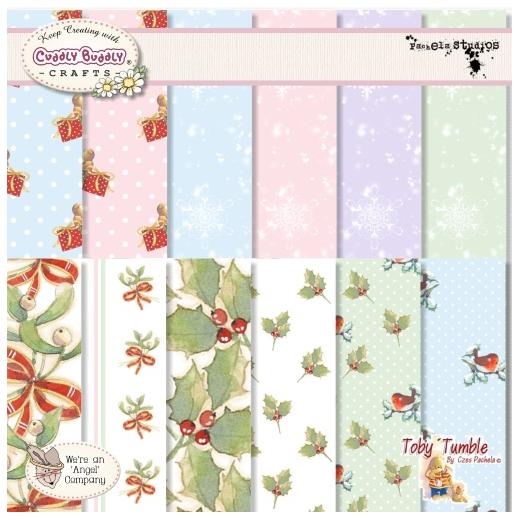 Pachela Studios Digi Papers - Toby Tumble's Christmas Papers | Buddly ...