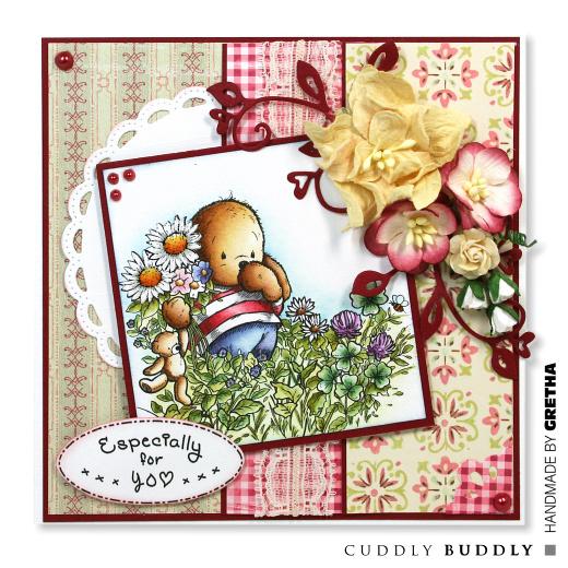 Pachela Studios Digital Stamp - Toby Tumble Walking In Clover | Buddly ...