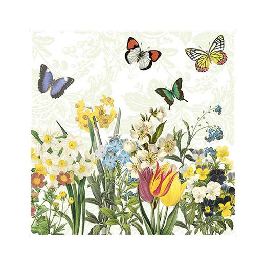 Ambiente 33cm 3-Ply Paper Napkins 20pcs - Spring Bloomers | Buddly Crafts