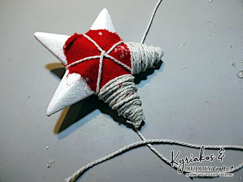 Fabric Covered Polystyrene Stars | Buddly Crafts
