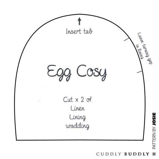 Feathers Appliquéd Egg Cosy | Buddly Crafts