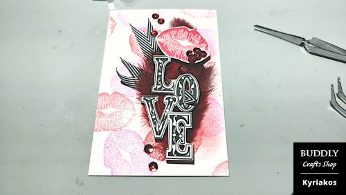 Love & Kisses Card | Buddly Crafts