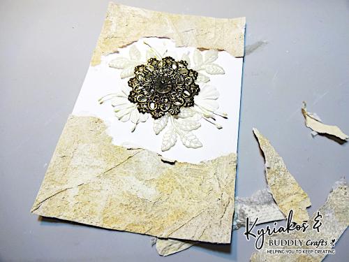 Stone Effect Paint Greeting Card | Buddly Crafts