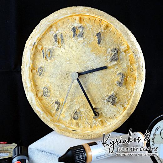 Upcycled Wall Clock | Buddly Crafts