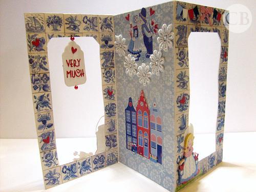 Trifold Aperture Card & Free Template | Buddly Crafts