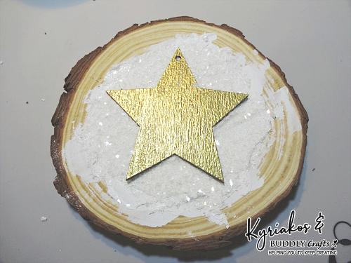 Gold Star Christmas Ornament | Buddly Crafts