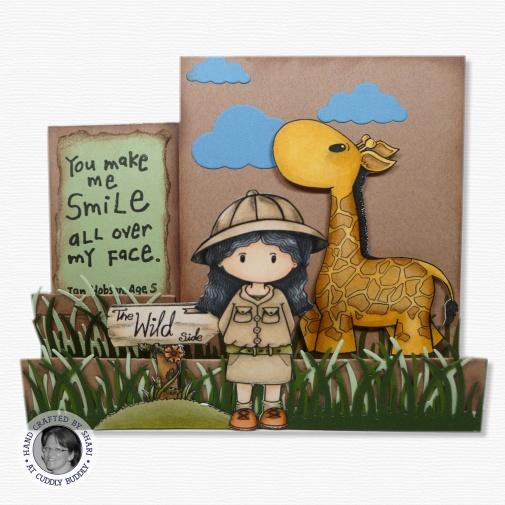 Safari Lily With Giraffe | Buddly Crafts