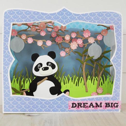 3D Panda Card | Buddly Crafts