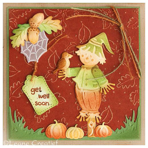 Cute Scarecrow Card | Buddly Crafts